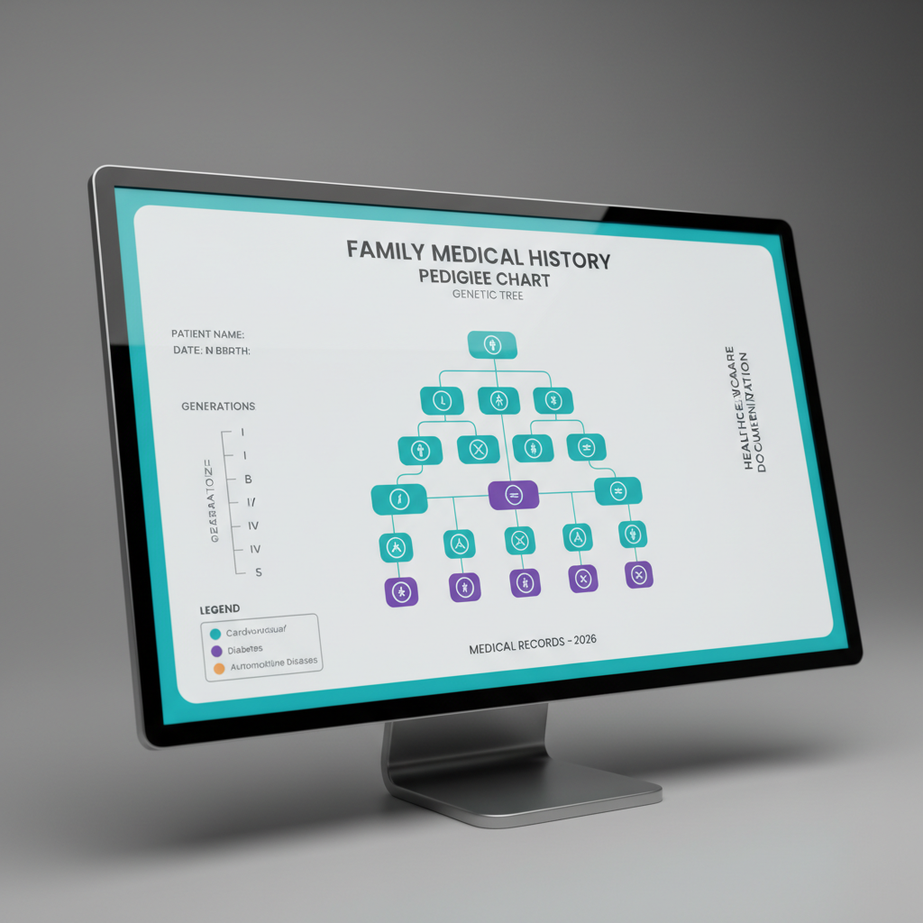 Family Medical History Template 2026 | Free Printable Forms ...